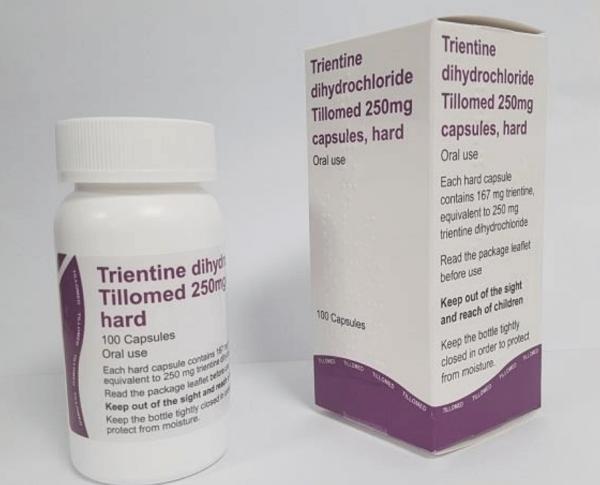 Trientine dihydrochloride | tillomed
