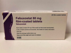 Febuxostat 80mg film-coated tablets | tillomed