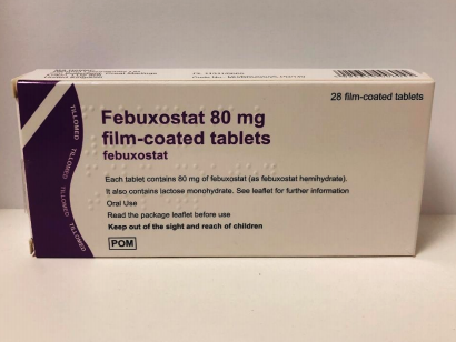 Febuxostat 80mg film-coated tablets | tillomed