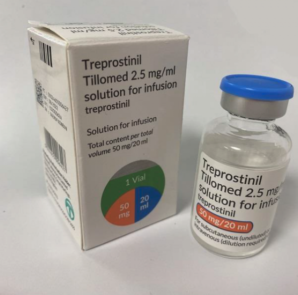 Treprostinil Tillomed 2.5mg/ml solution for infusion | tillomed